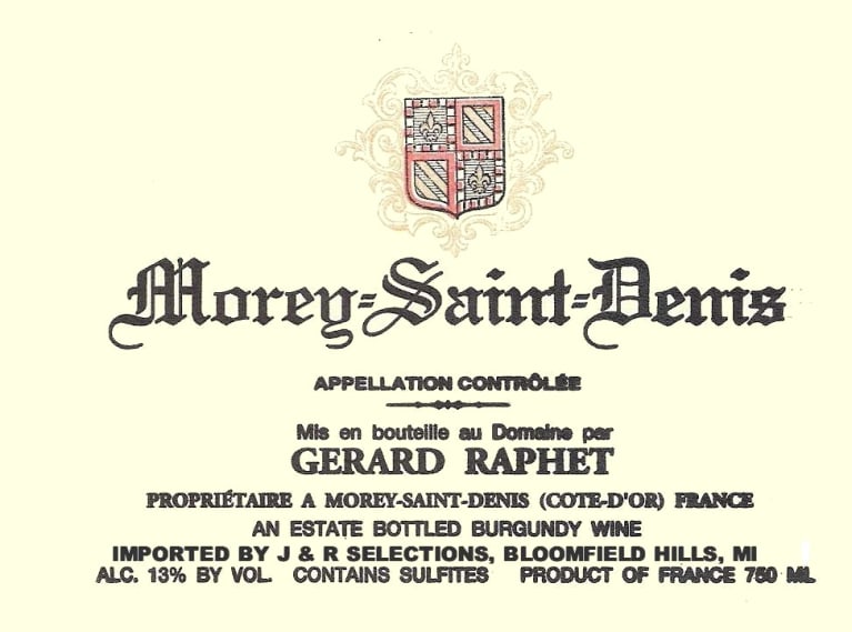 Domaine Gerard Raphet Morey-Saint-Denis 2021 | Wine.com