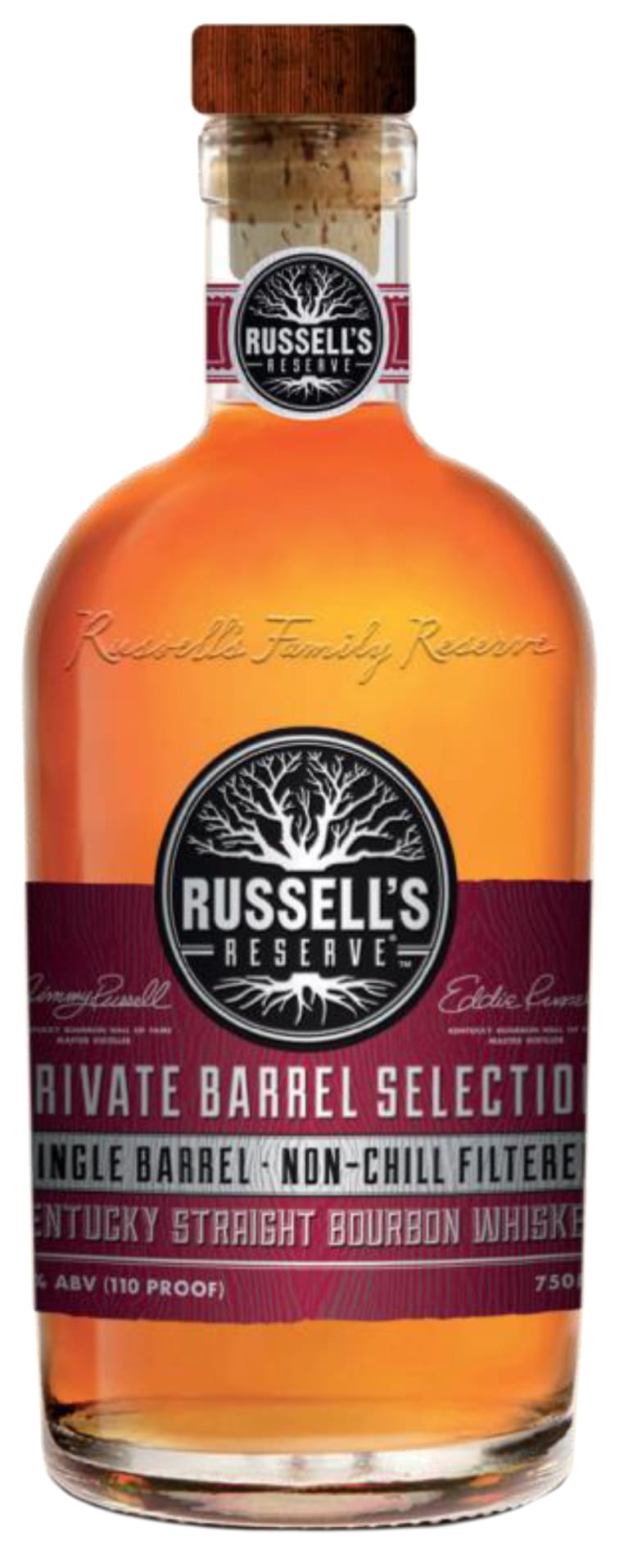 Russell's Reserve Private Barrel Selection Single Barrel Kentucky Straight Bourbon Whiskey ...