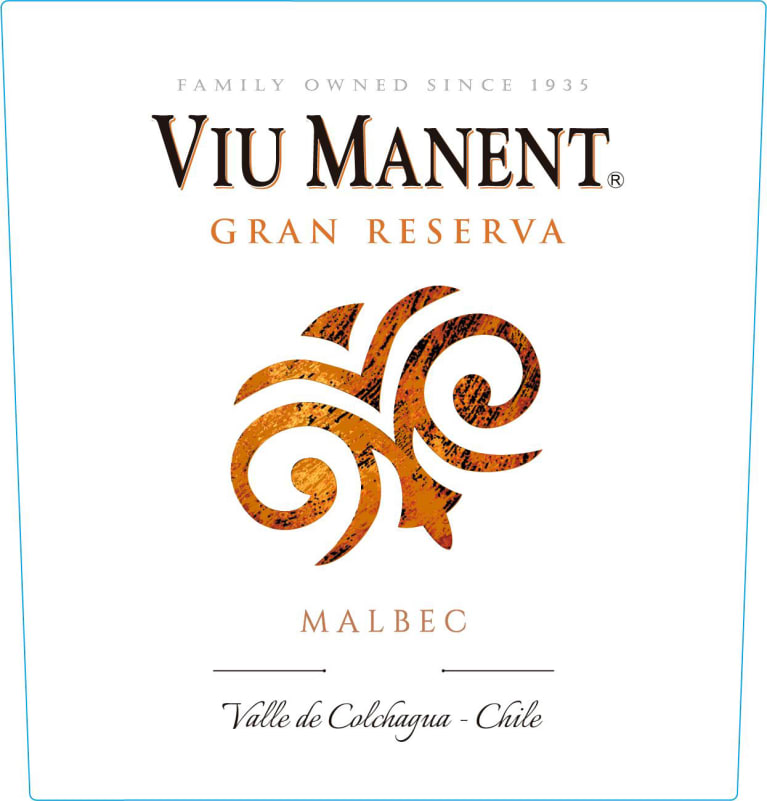 Viu Manent Gran Reserva Malbec 2021 | Wine.com