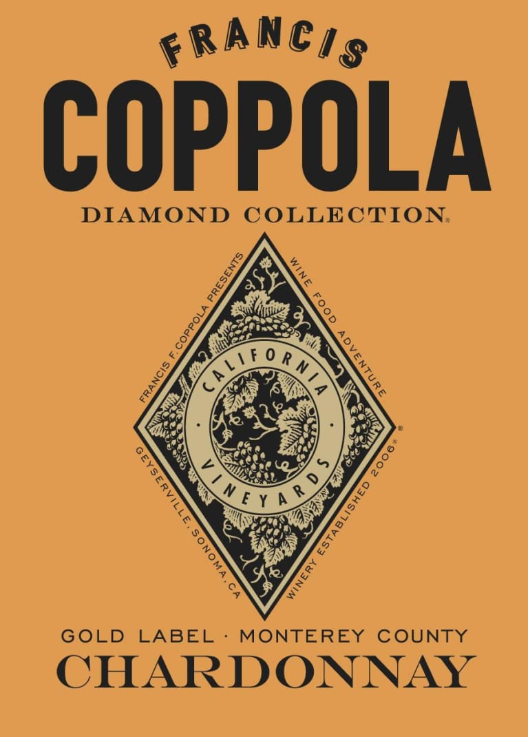 Francis Ford Coppola Diamond Collection Monterey Chardonnay 2017 | Wine.com