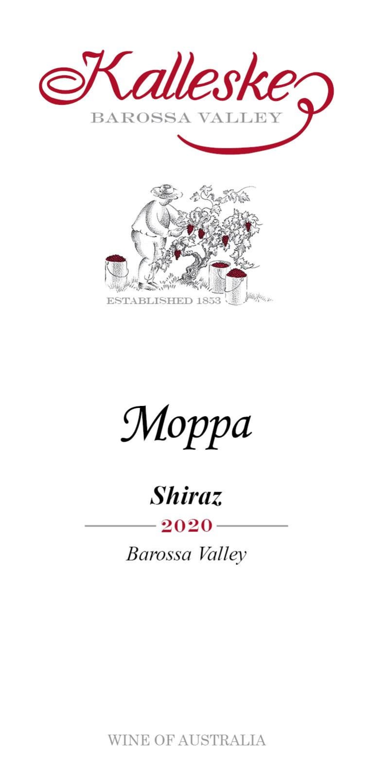 Kalleske Moppa Shiraz 2020 | Wine.com