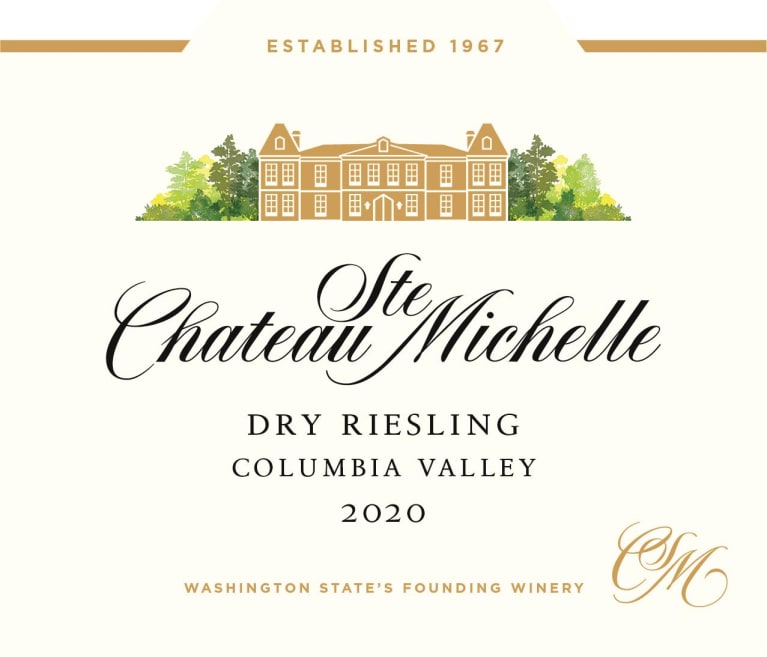 Chateau Ste. Michelle Dry Riesling 2020 | Wine.com