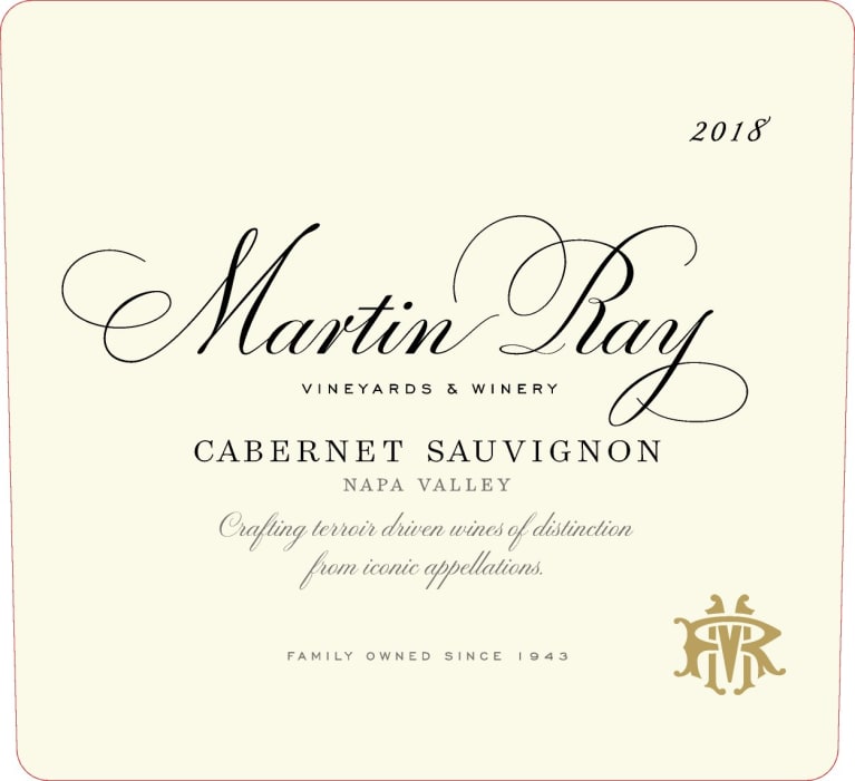Martin Ray Napa Cabernet Sauvignon 2018 | Wine.com