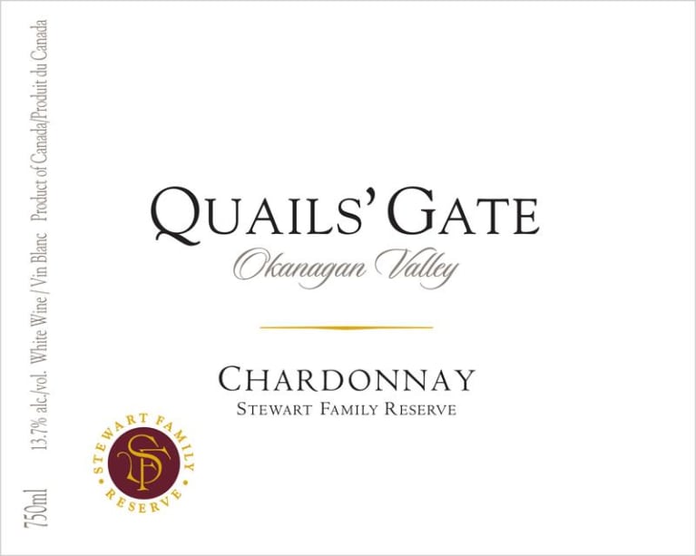 Quails' Gate Estate Winery Reserve Chardonnay 2017 | Wine.com