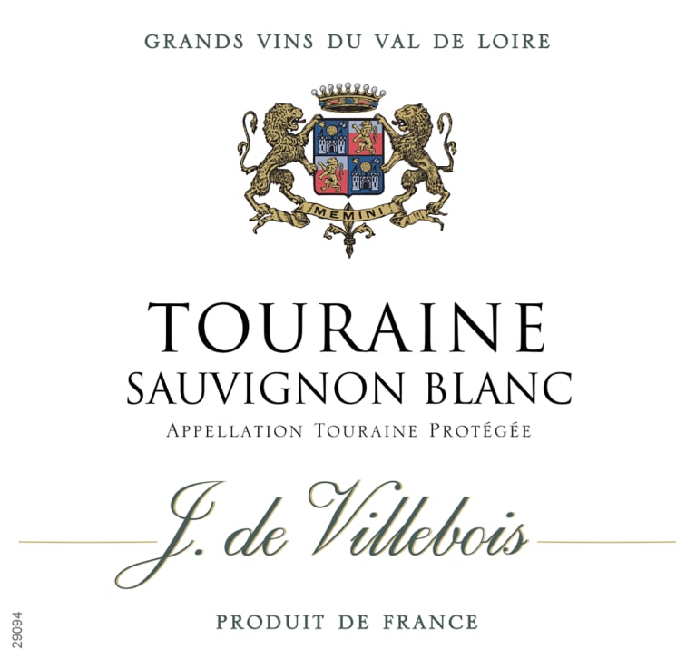J. de Villebois Touraine Sauvignon Blanc 2021 | Wine.com