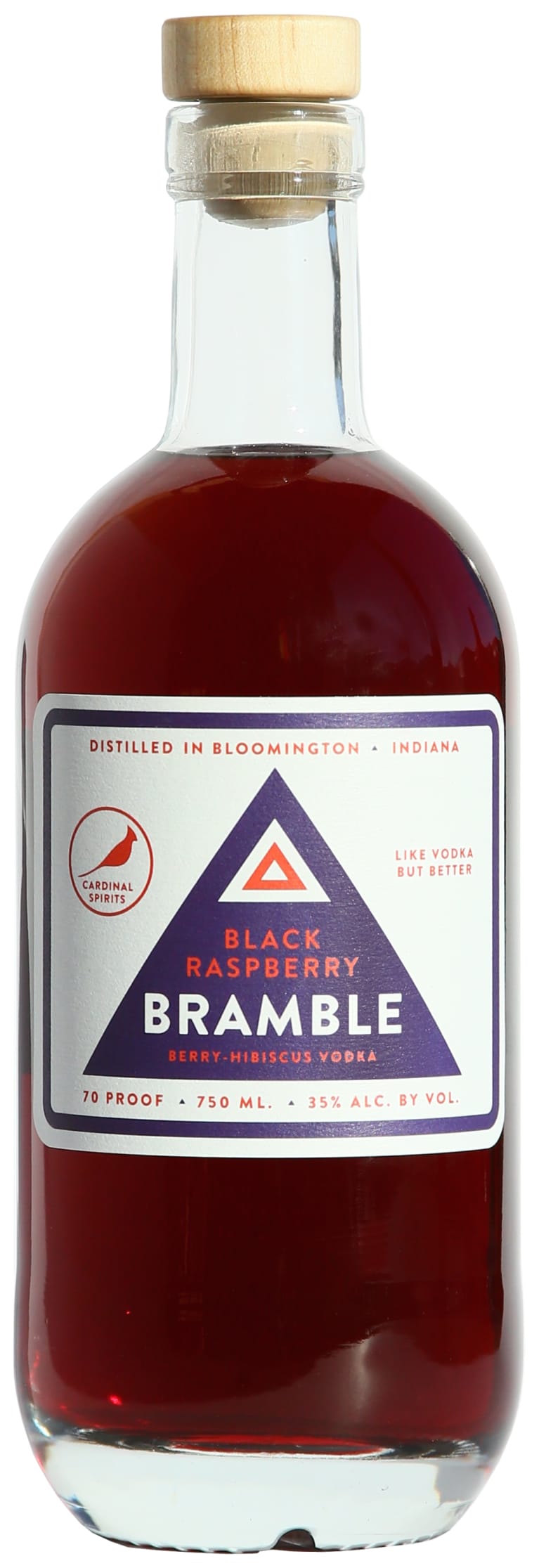 Cardinal Spirits Bramble Berry-Hibiscus Vodka | Wine.com