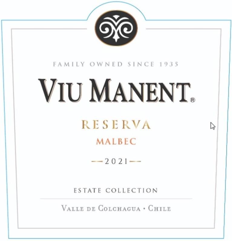 Viu Manent Reserva Malbec 2021 | Wine.com