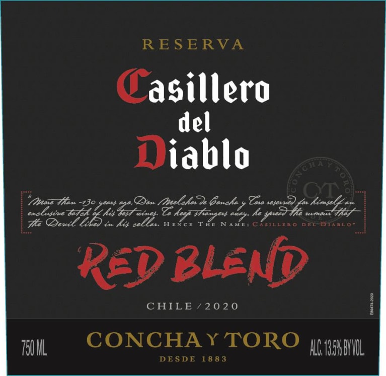 Casillero del Diablo Red Blend Reserva 2020 | Wine.com