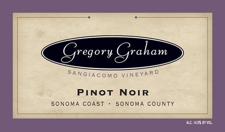 Gregory Graham Sonoma Coast Pinot Noir 2016 | Wine.com