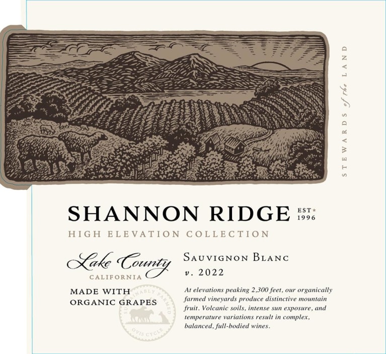 Shannon Ridge High Elevation Sauvignon Blanc 2022 | Wine.com