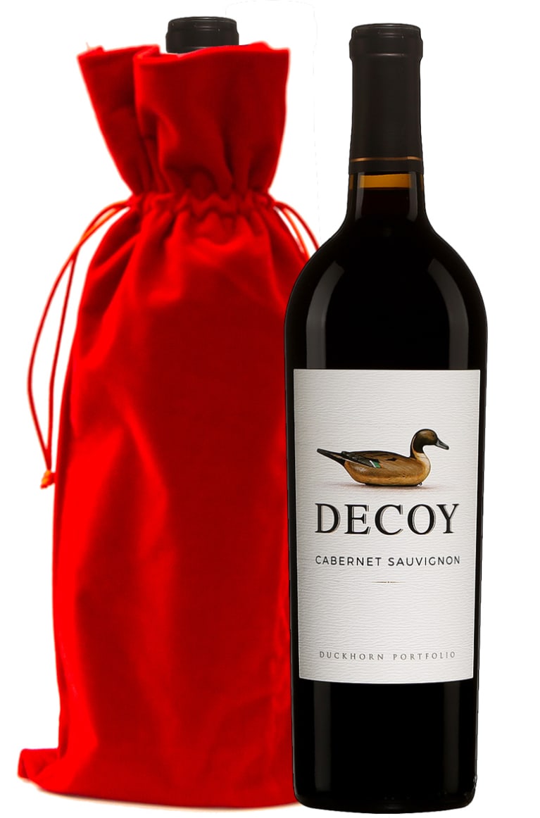 Decoy California Cabernet with Red Velvet Gift Bag | Wine.com