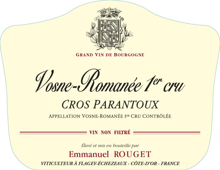 Emmanuel Rouget Vosne-Romanee Cros-Parantoux Premier Cru 2018 | Wine.com