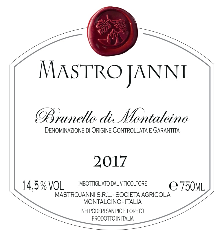 Mastrojanni Brunello di Montalcino 2017 | Wine.com