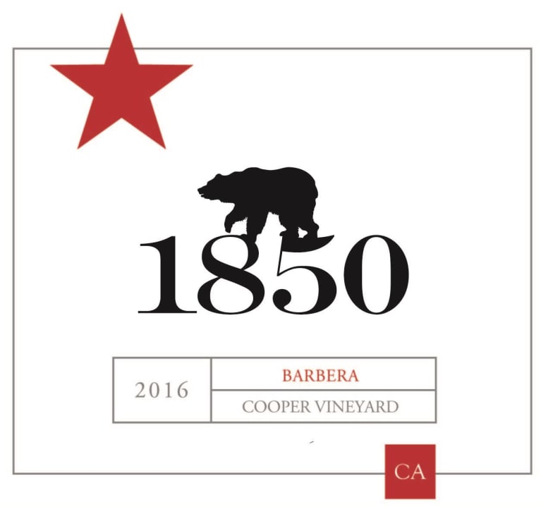 1850 Wine Cellars Cooper Vineyard Barbera 2016 | Wine.com