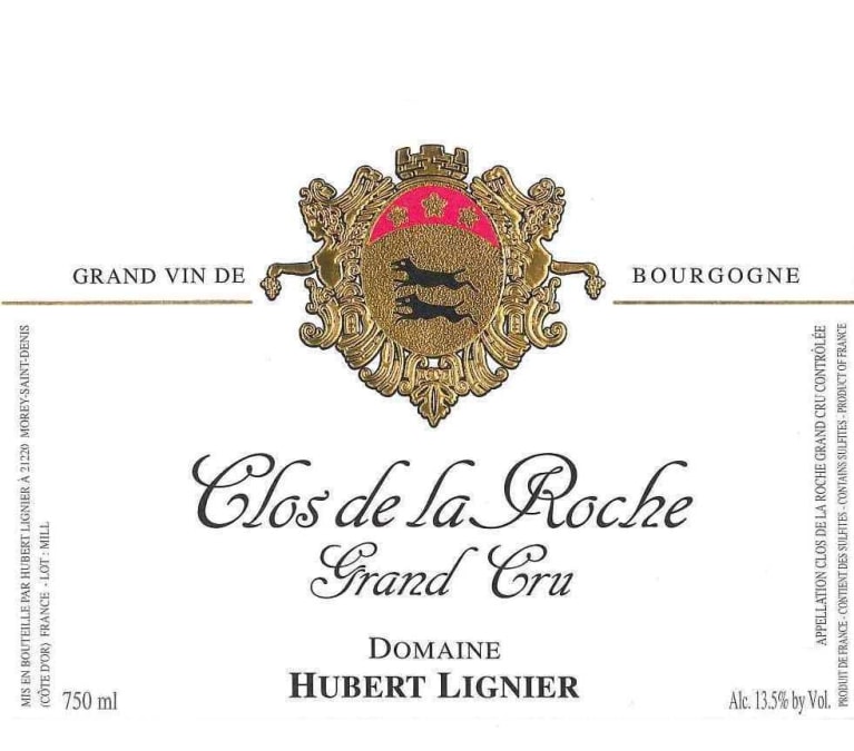 Hubert Lignier Clos de la Roche Grand Cru 2017 | Wine.com
