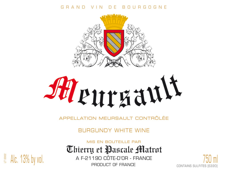 Domaine Matrot Meursault 2019 | Wine.com