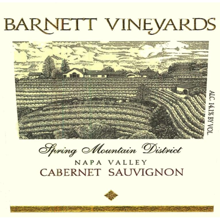Barnett Vineyards Spring Mountain Cabernet Sauvignon 2017 | Wine.com