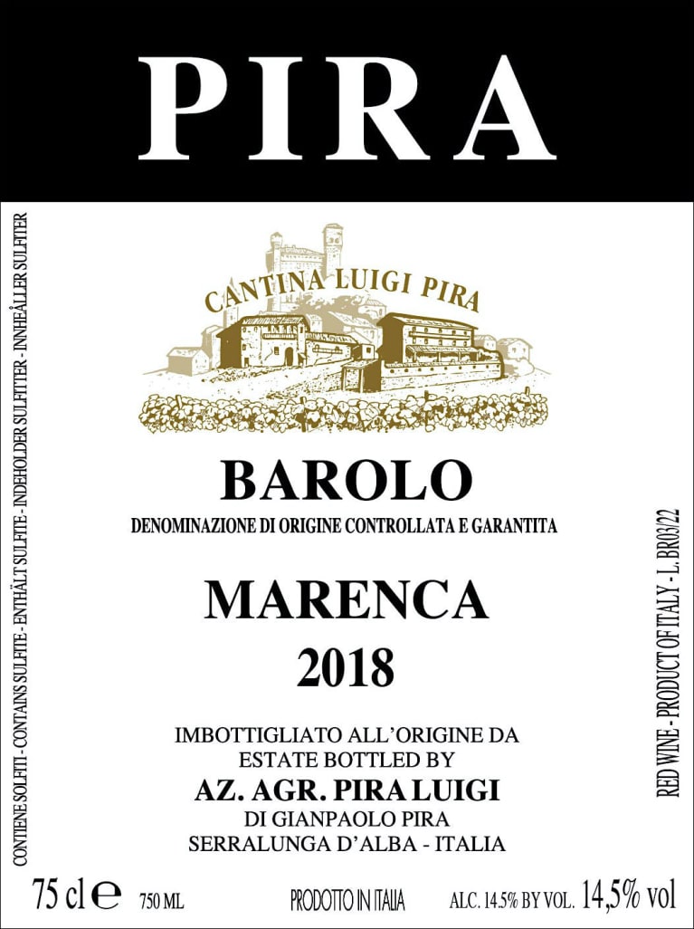 Luigi Pira Barolo Marenca 2018 | Wine.com