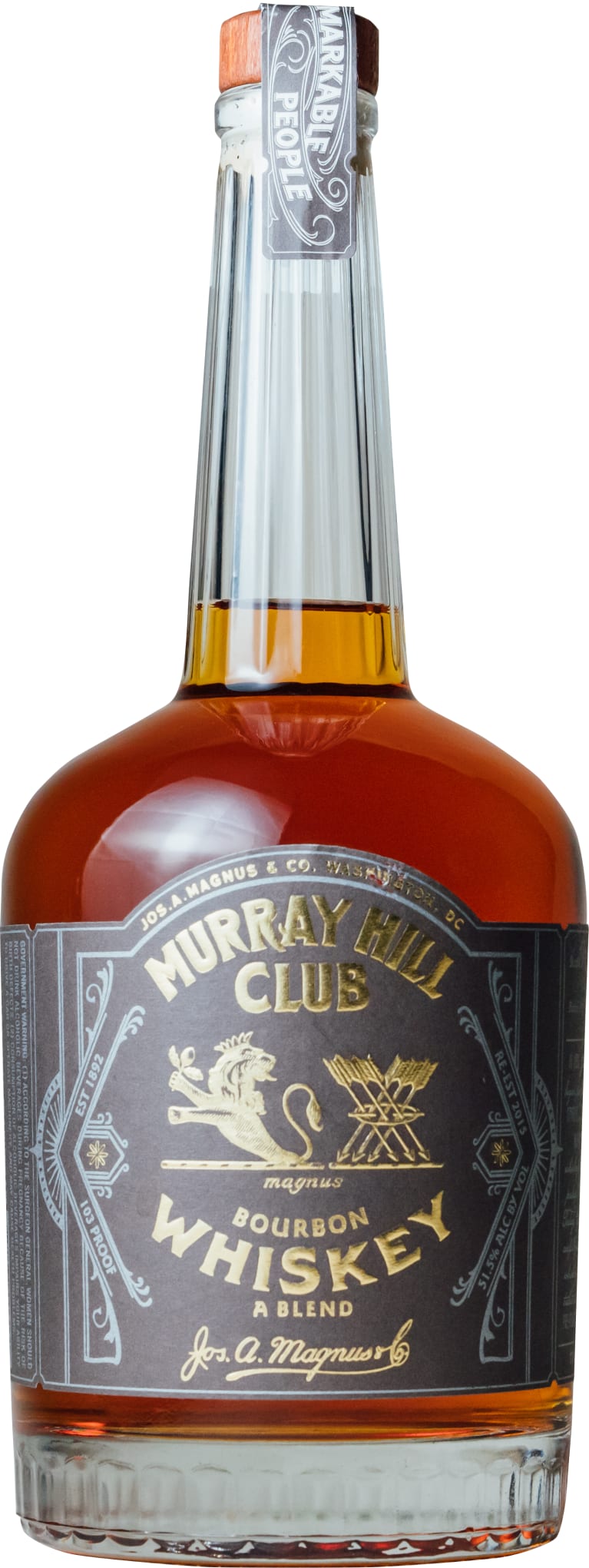 Joseph Magnus Distillery Murray Hill Club Bourbon Whiskey | Wine.com