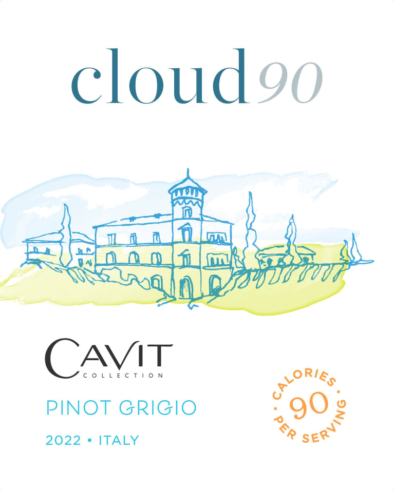 Cavit Cloud 90 Pinot Grigio 2022 | Wine.com