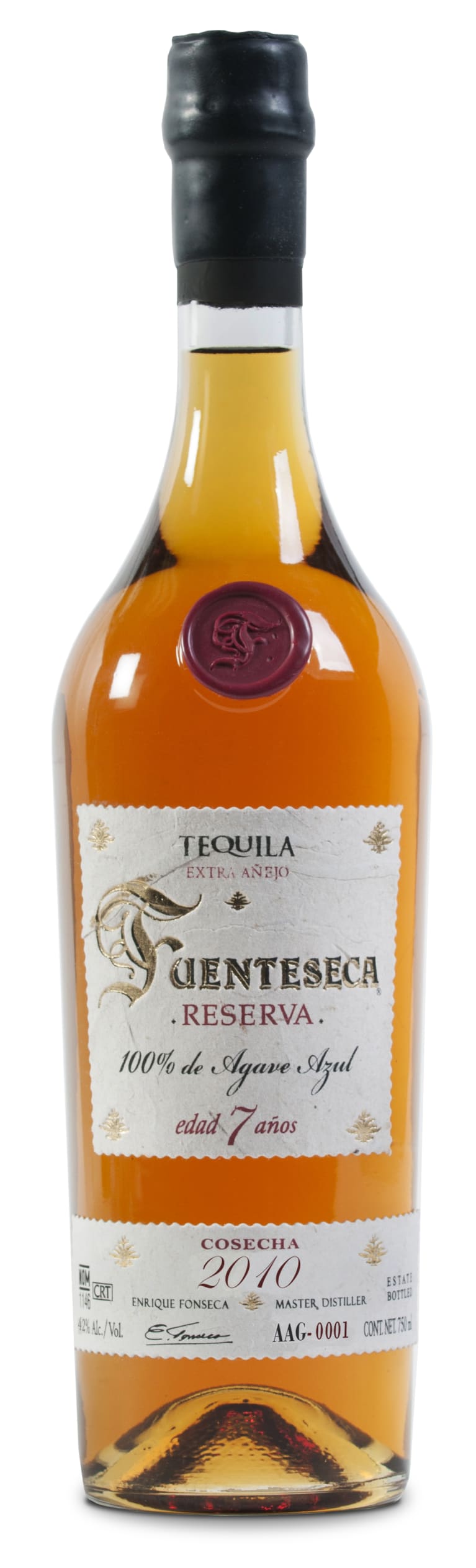 Tequila Fuenteseca 7 Year Reserva Anejo Tequila 2010 | Wine.com