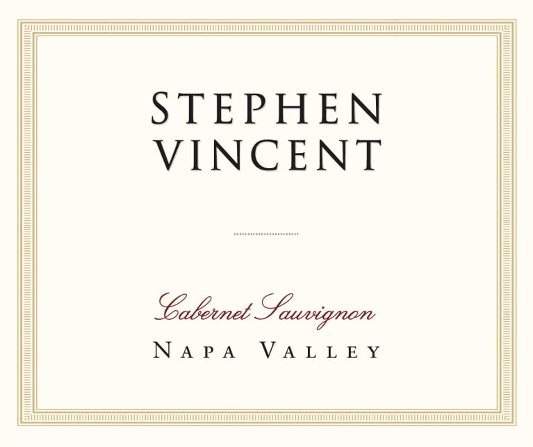 Stephen Vincent Napa Valley Cabernet Sauvignon 2018 | Wine.com