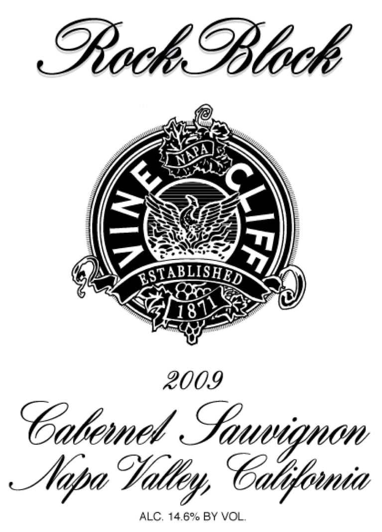Vine Cliff Rock Block Cabernet Sauvignon 2009 | Wine.com