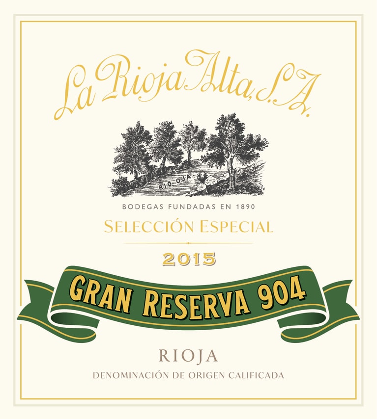 La Rioja Alta Gran Reserva 904 Seleccion Especial Tinto 2015 | Wine.com