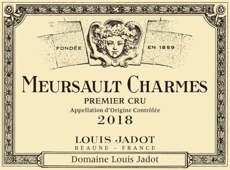 Louis Jadot Meursault Charmes Premier Cru 2018 | Wine.com