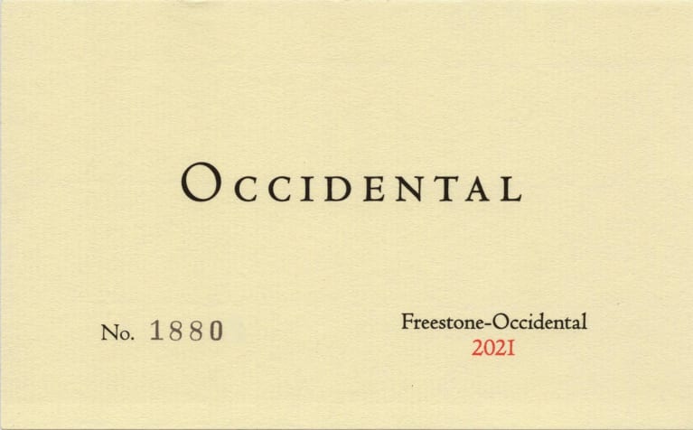 Occidental Freestone-Occidental Pinot Noir 2021 | Wine.com