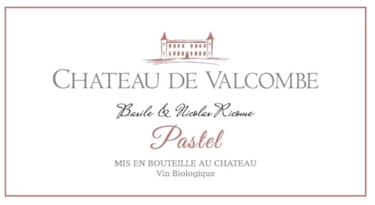 Chateau de Valcombe Costieres de Nimes Pastel Rose 2021 | Wine.com