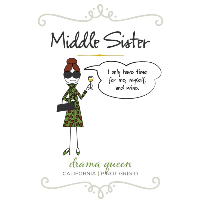Middle Sister Drama Queen Pinot Grigio | Wine.com