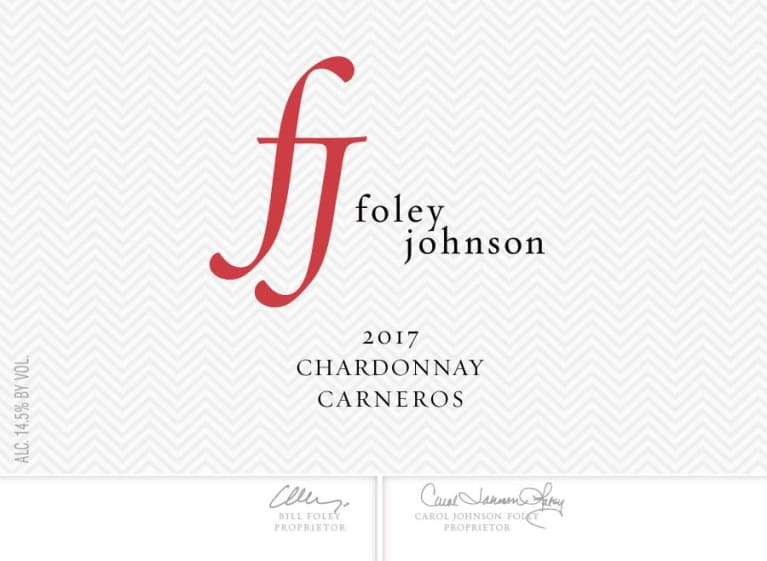 Foley Johnson Carneros Chardonnay 2017 | Wine.com