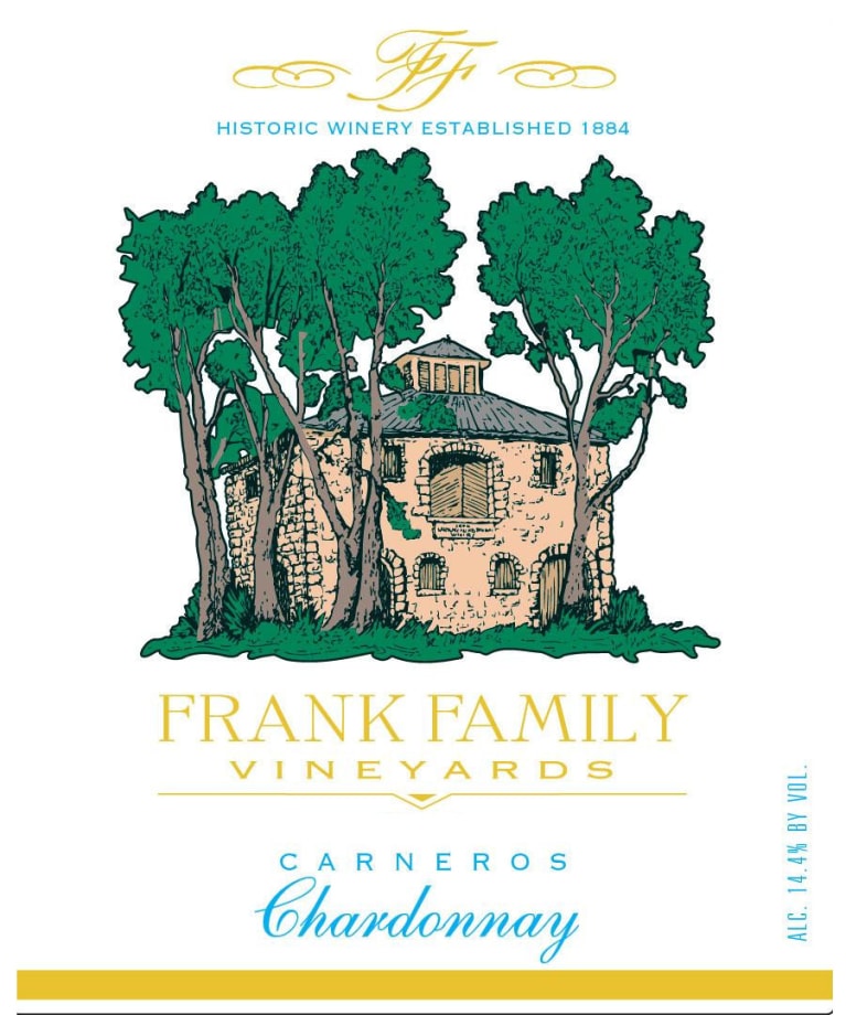 Frank Family Vineyards Chardonnay 2017 | Wine.com
