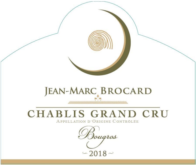 Brocard Chablis Bougros Grand Cru 2018 | Wine.com