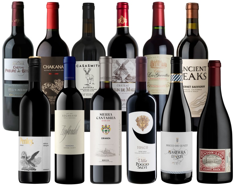 90 Point Red Wine Case | Wine.com