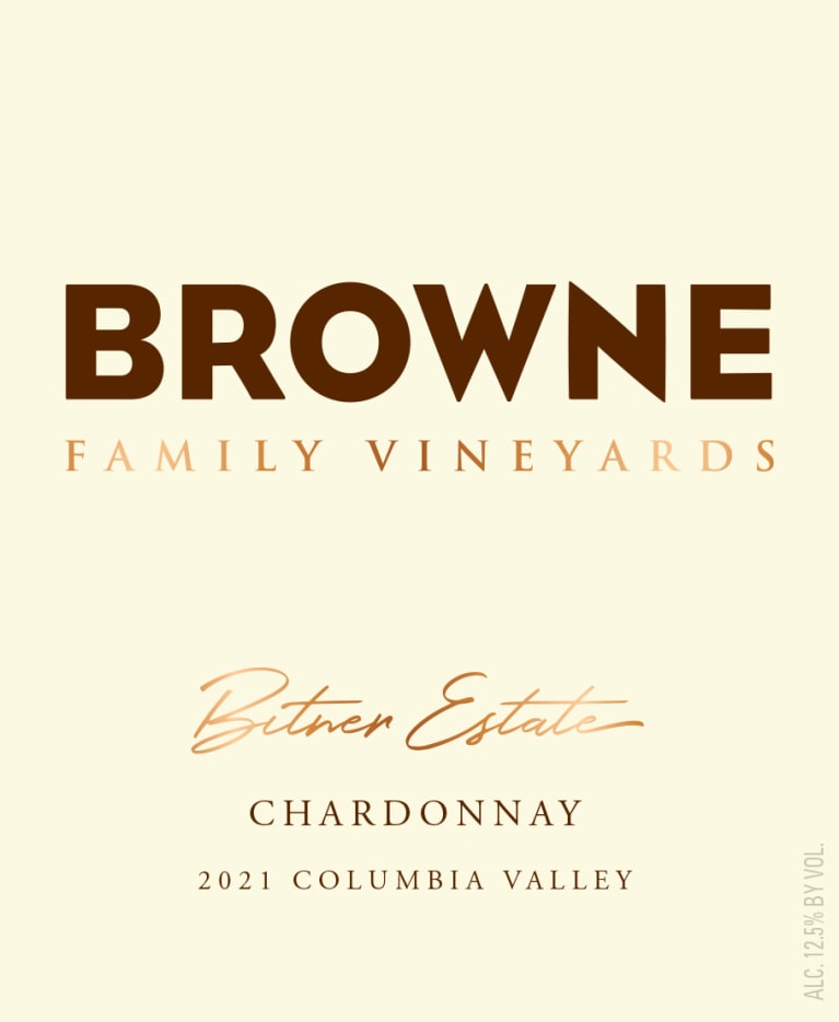 Browne Family Vineyards Bitner Estate Chardonnay 2021 | Wine.com