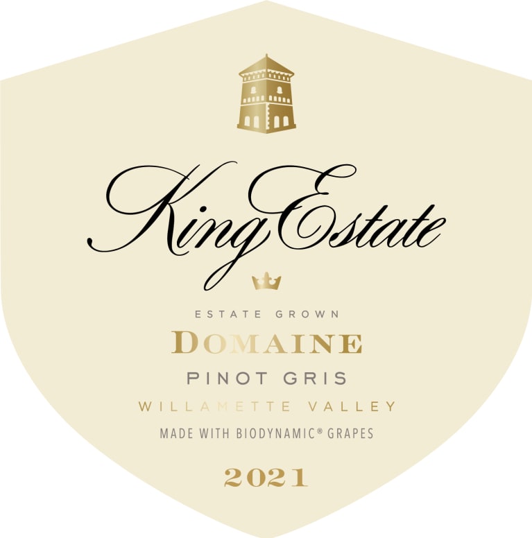 King Estate Domaine Pinot Gris 2021 | Wine.com