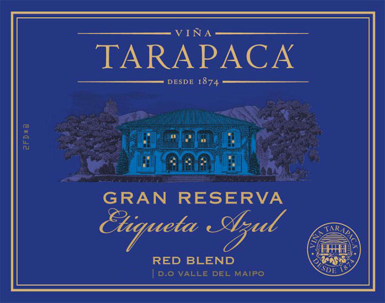 Vina Tarapaca Gran Reserva Etiqueta Azul 2020 | Wine.com