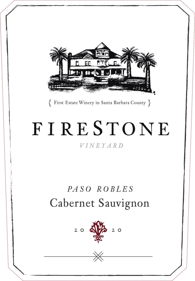 Firestone Paso Robles Cabernet Sauvignon 2020 | Wine.com