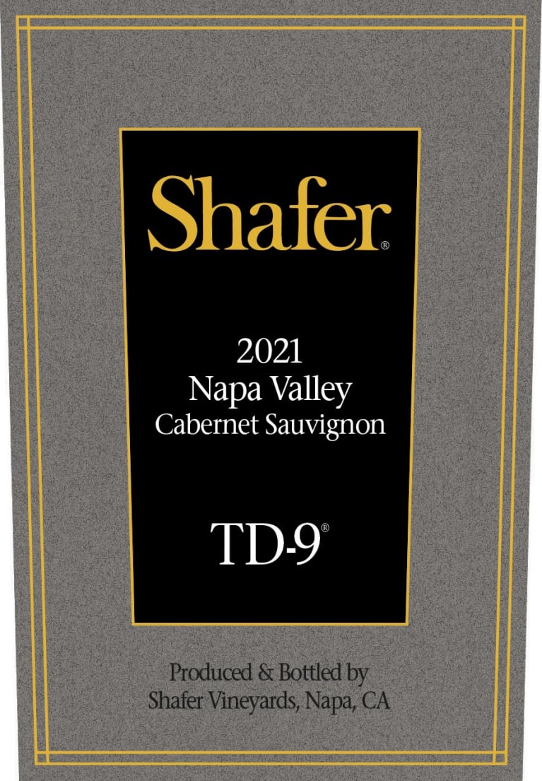 Shafer TD-9 Cabernet Sauvignon 2021 | Wine.com