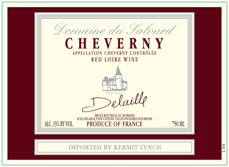 Domaine Salvard Cheverny Rouge 2022 | Wine.com