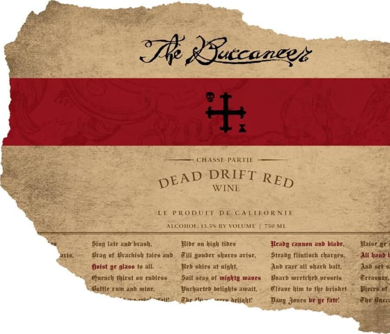 The Buccaneer Dead Drift Red 2015 | Wine.com