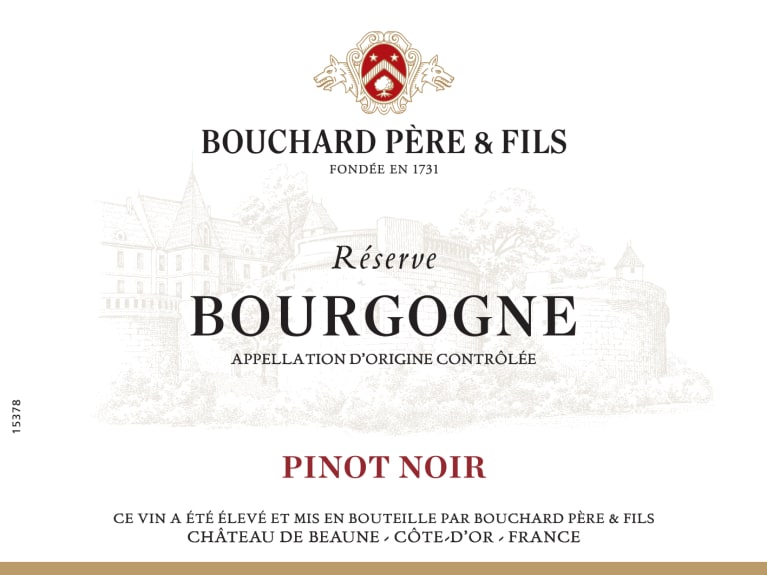 Bouchard Pere & Fils Reserve Bourgogne Pinot Noir 2017 | Wine.com