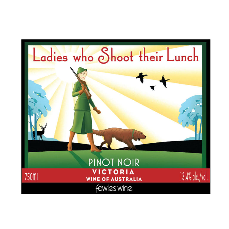 Fowles Wine Ladies Who Shoot Their Lunch Pinot Noir 2017 | Wine.com