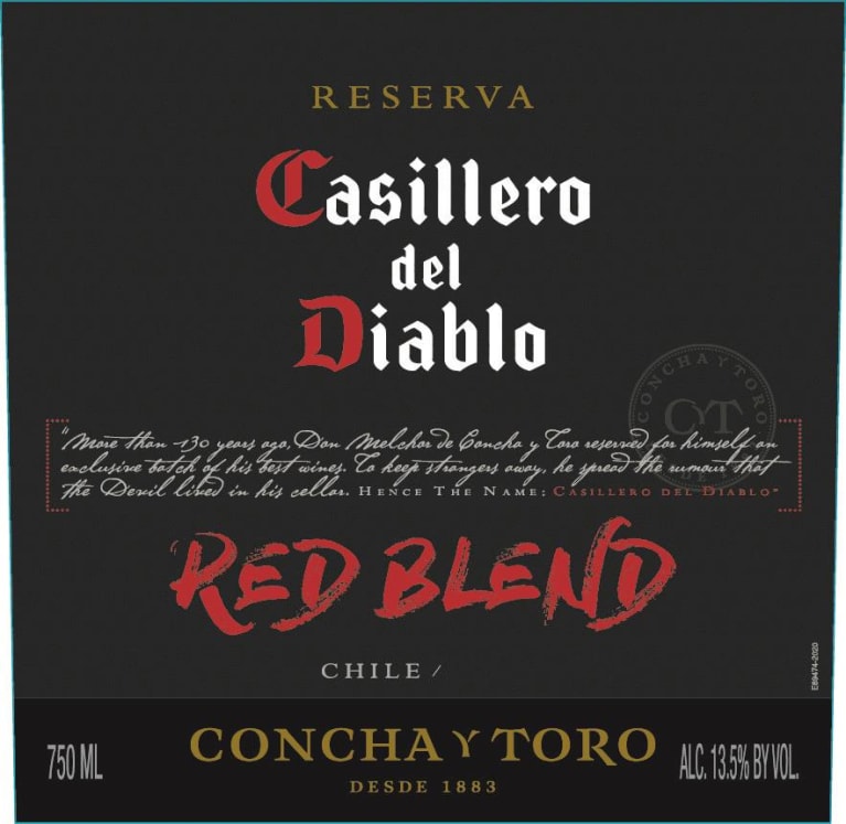 Casillero del Diablo Red Blend Reserva 2021 | Wine.com