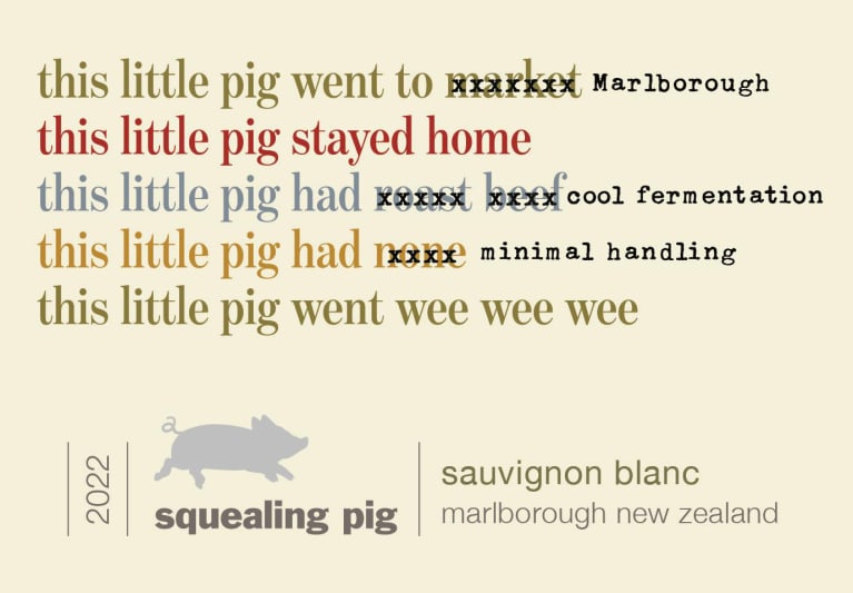 Squealing Pig Sauvignon Blanc 2022 | Wine.com