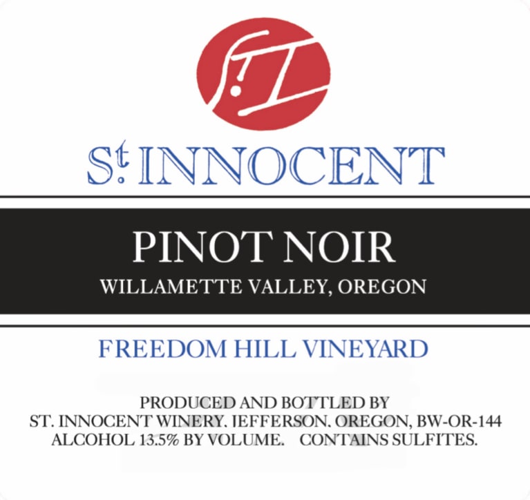 St. Innocent Freedom Hill Pinot Noir (375ML half-bottle) 2020 | Wine.com