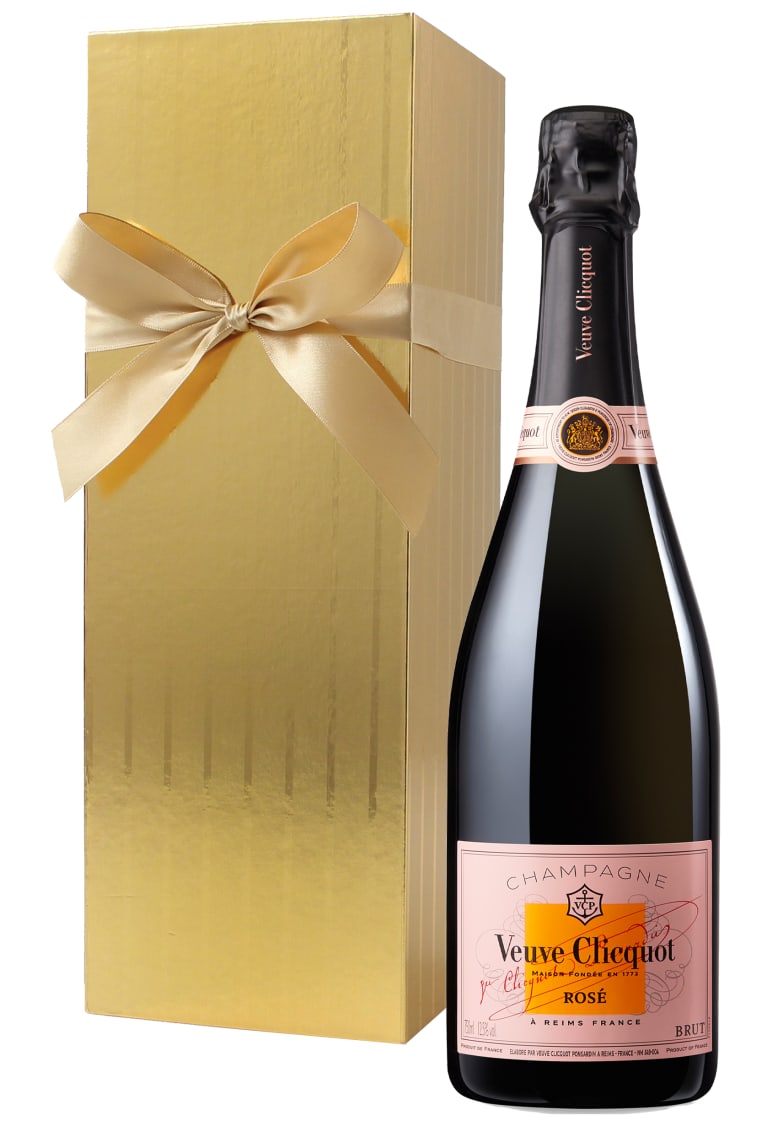 Veuve Clicquot Brut Rose with Gold Gift Box | Wine.com