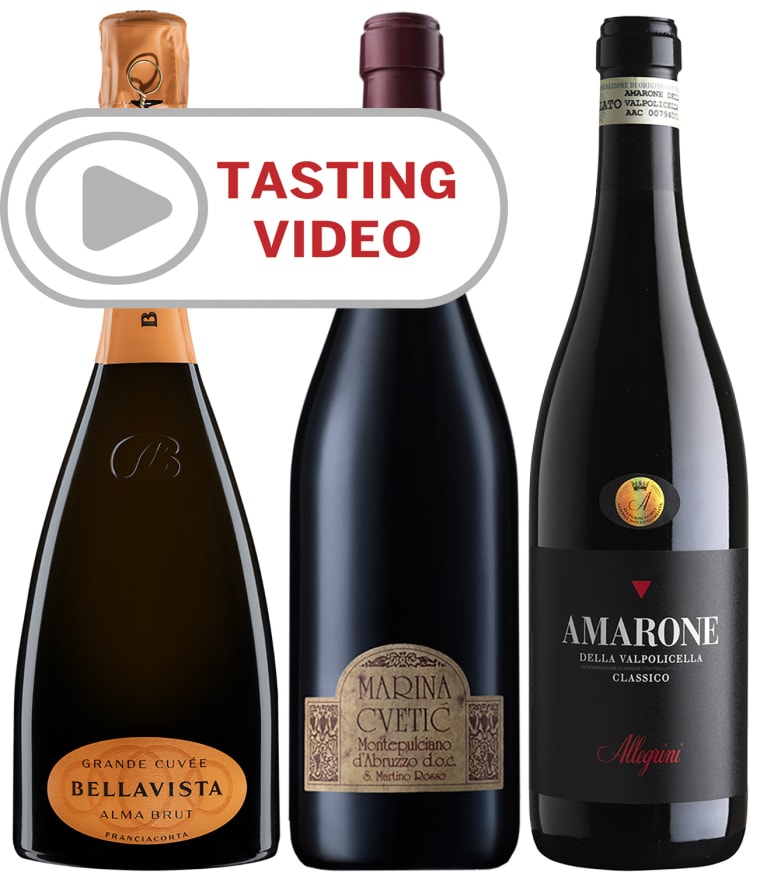 Italian Signature Wines Academy Trio with Tasting Video | Wine.com